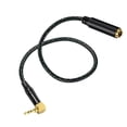 1/4inch Instrument Cable 6.35mm Female Stereo Interconnect Cord 6.35mm ...
