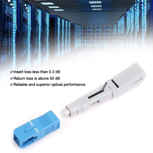 Conector de fibra óptica ABS de alta tasa de éxito conector SC/UPC para ...