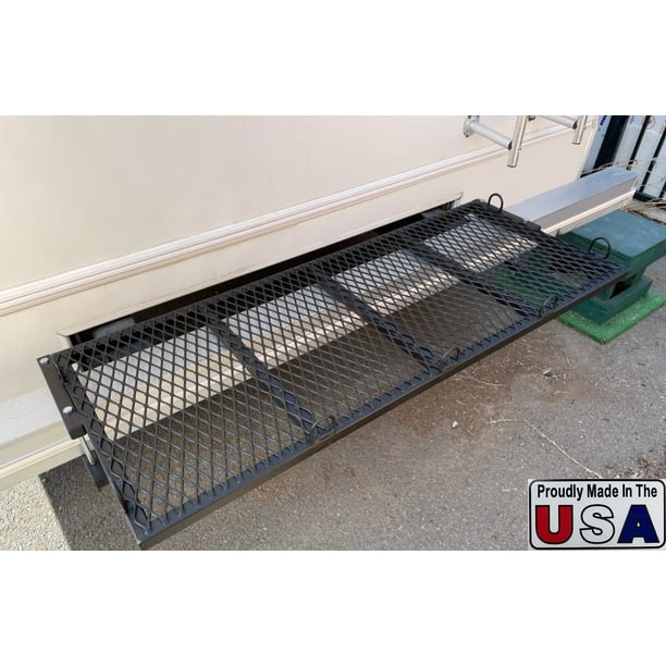 EZ Lite Campers RV Bumper Storage Rack Heavy Duty Steel with Rugged ...
