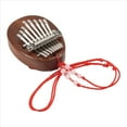 Mini Kalimba 8 Keys Thumb Piano Great Sound Finger Keyboard Musical ...