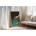 Affixzi Vintage 8 Ball Poster, Billiards Cocktail Wall Art, Retro Bar ...