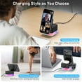 Cshidworld 3 in 1 Wireless Charger, Compact Foldable Charging Station ...