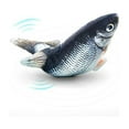 GATROPOD Touch ensitive Realistic ilver Floppy Dancing Cat Kicker Fish ...