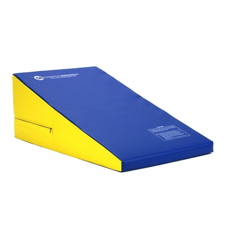 Incline Wedge Ramp Gymnastics Mat Gym Sports Exercise Aerobics Tumbling ...