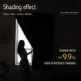 Blackout Curtains for Bedroom Sticky Curtain Blackout Window Cover Self ...