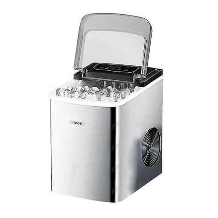 Electric Ice Maker 15kg/24h Bullet Cylindrical Home Ice Cube Making ...