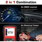 Free Shipping! Autel AutoLink AL539 OBD2 Scanner Car Diagnostic Scanner ...