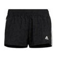 Adidas Womens Pacers Striped Running Shorts - Walmart.com