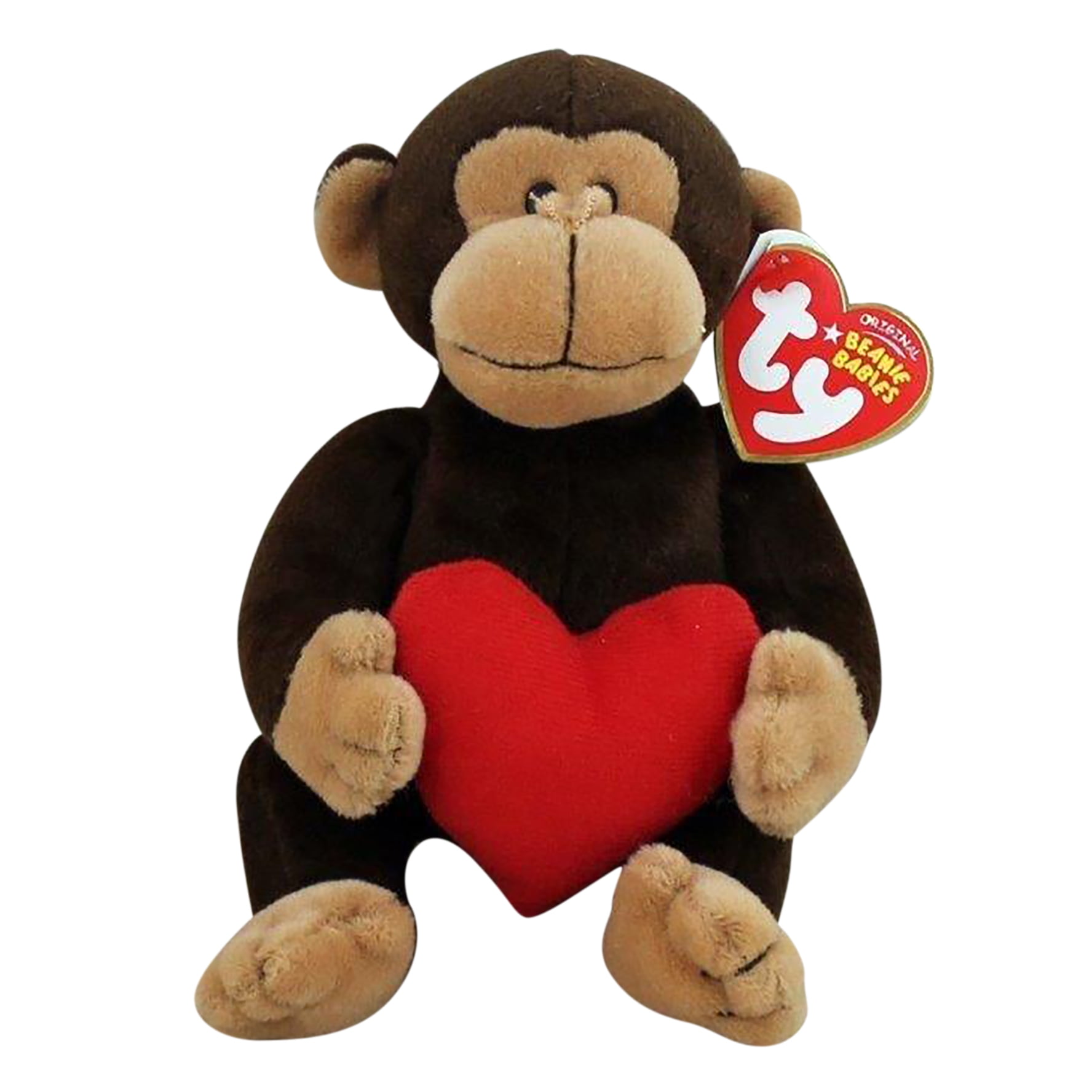 Ty Beanie Baby: D'vine the Monkey | Stuffed Animal | MWMT's - Walmart.com