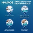 Navage Nasal Care Saline Nasal Rinse Starter Kit with Nose Cleaner and ...