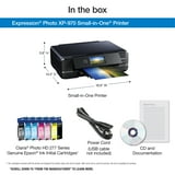 Epson Expression Photo XP-970 Wireless Inkjet Multifunction Printer ...