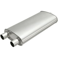 Flowmaster 953047 Super 40 Muffler - 3.00 Center In / 3.00 Offset Out - Aggressive Sound ...