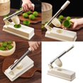 ANXPTIME Plastic Dumpling Skin Maker Dumpling Wrapper Press Plastic ...