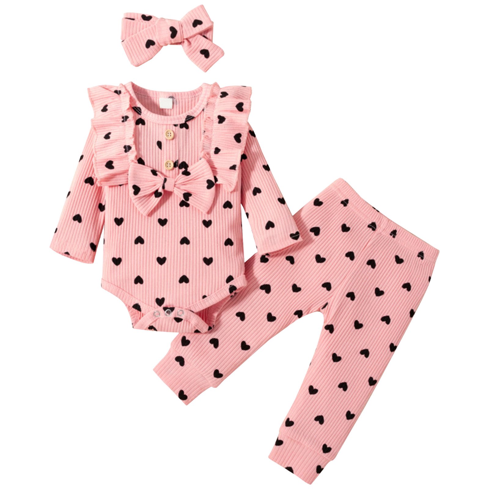 Click here for Dmqupv Long Sleeve Romper Outfit Baby Baby Girls H... prices