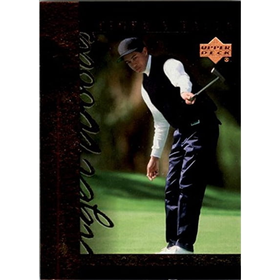 2001 Upper Deck Tiger's Tales #TT1 Tiger Woods PGA Golf Trading Card ...