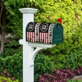 250 Year American Anniversary Flag Mailbox Covers Magnetic, Black USA ...
