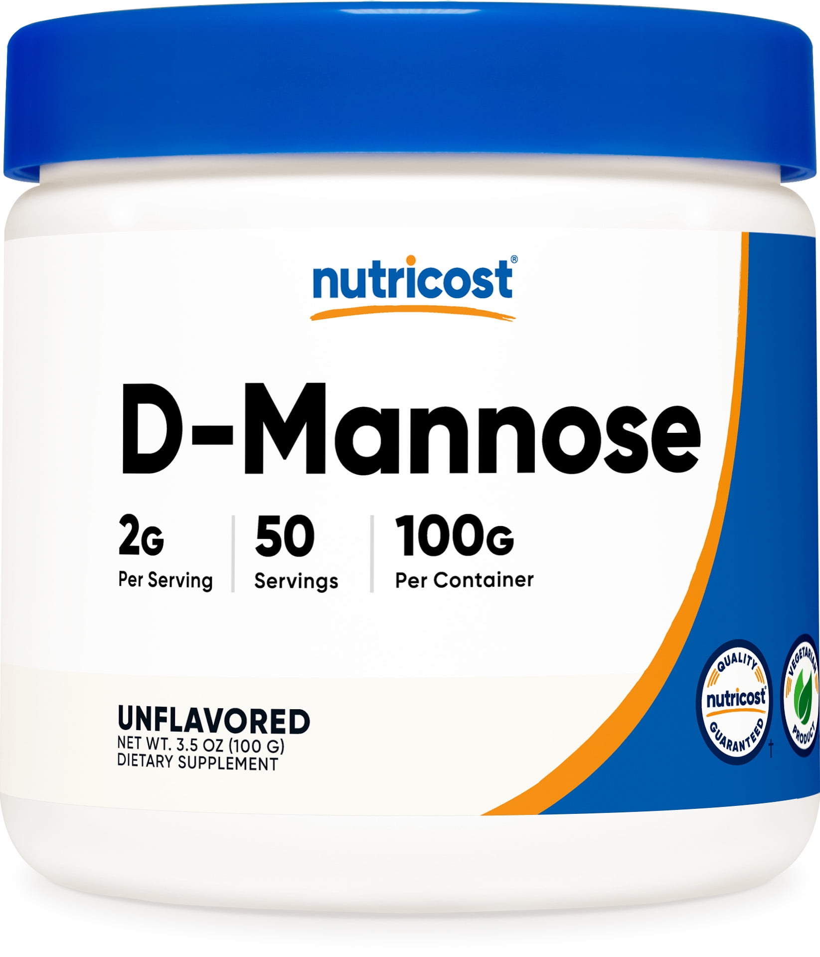 Nutricost D-Mannose Powder 100 Grams (50 Servings) - Non-GMO Supplement ...