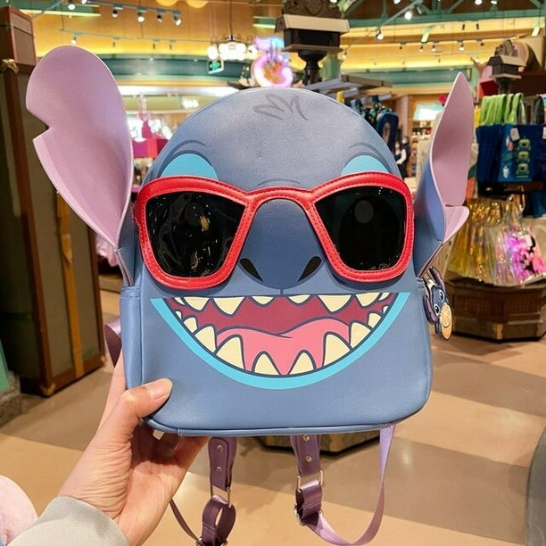 Disney Original cute Stitch schoolbag girl princess female class ...