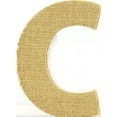 On the Surface Burlap Letter C, 1 Each - Walmart.com