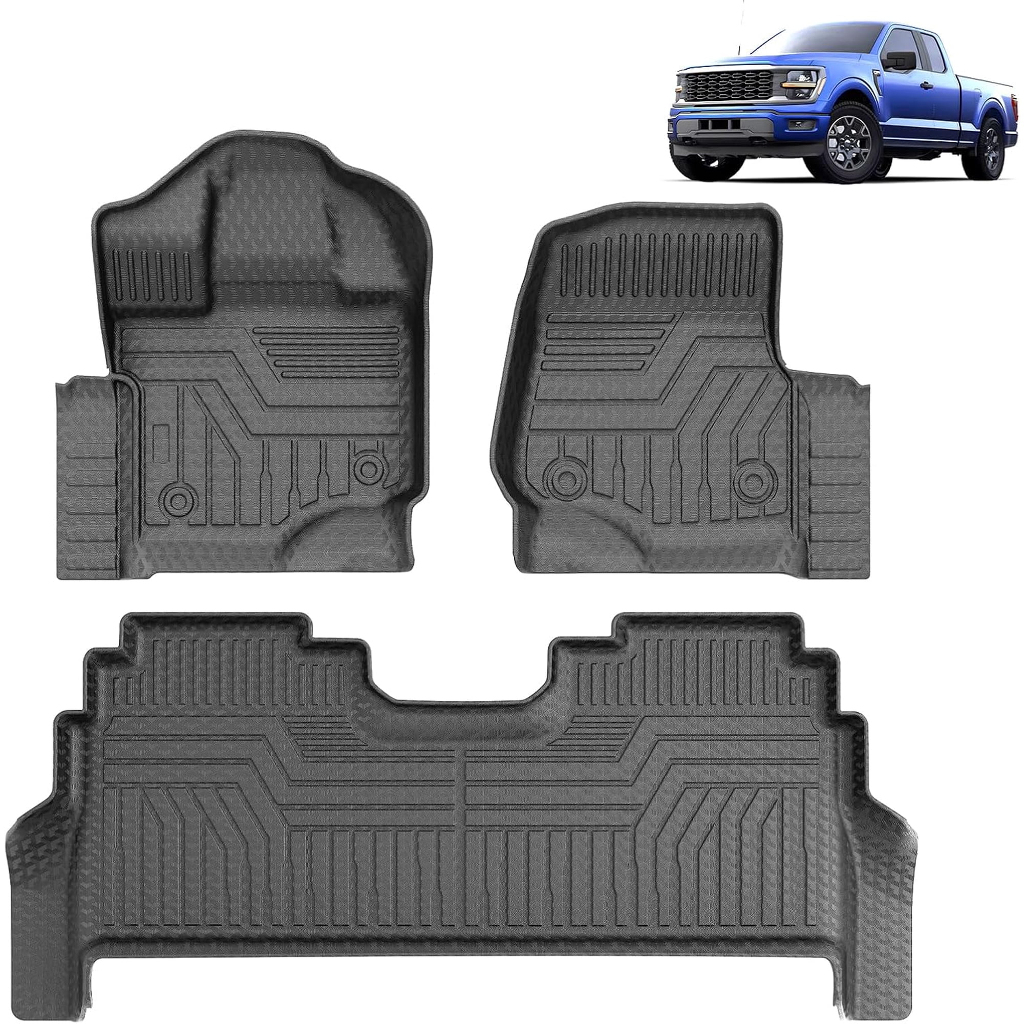Click here for Nobrand Ford F-150 2015-2025 Model Floor Mats F150... prices