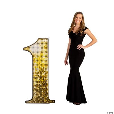 Number 1 Stand-Up, Birthday, Party Decor, 1 Piece - Walmart.com