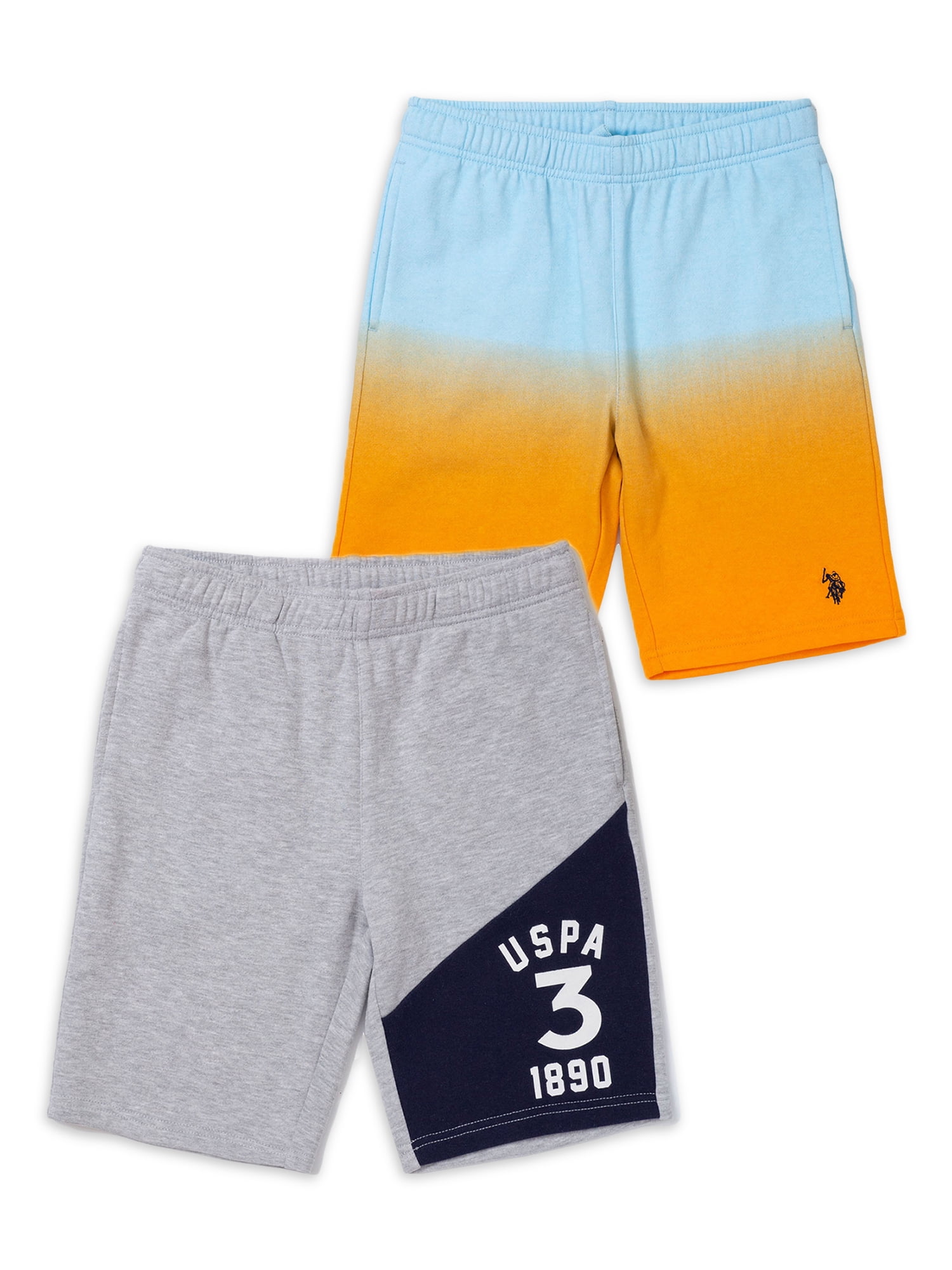 U.S. Polo Assn. - U.S Polo Assn. Performance Fleece 2-Pack Shorts ...