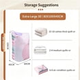 2026 Upgraded No-Pump Vacuum Storage Bags, Large Cube Compression Bags ...