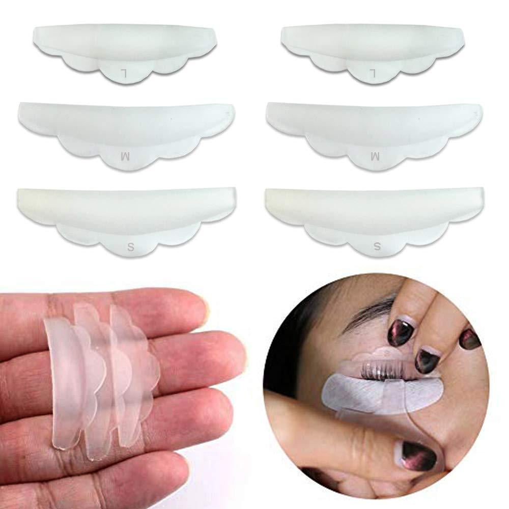 12pcs Silicone Eyelash Perming Curler Lash Lift Rods Makeup Beauty