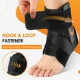 Quick Lace Up Ankle Brace, Slim-Fit Ankle Brace for Sprained Ankle ...