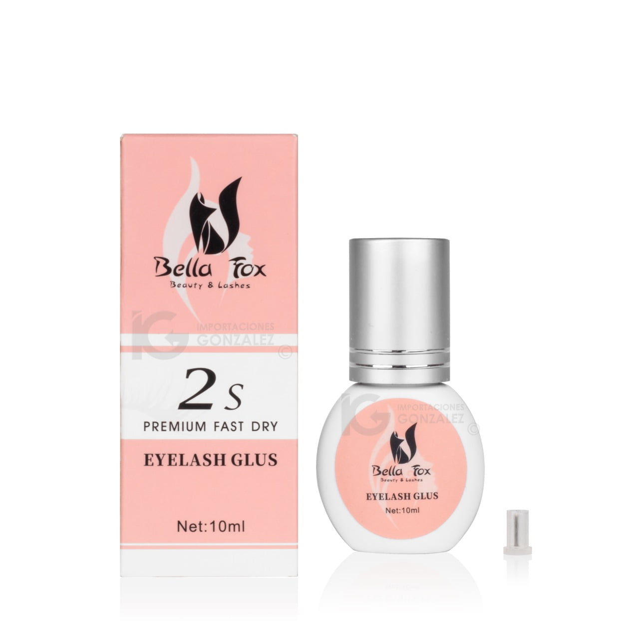 Adhesivo De Pestañas Mink 1x1 Extensiones Secado 2 Segundos Bella Fox Pegamento 2 Segundos ...