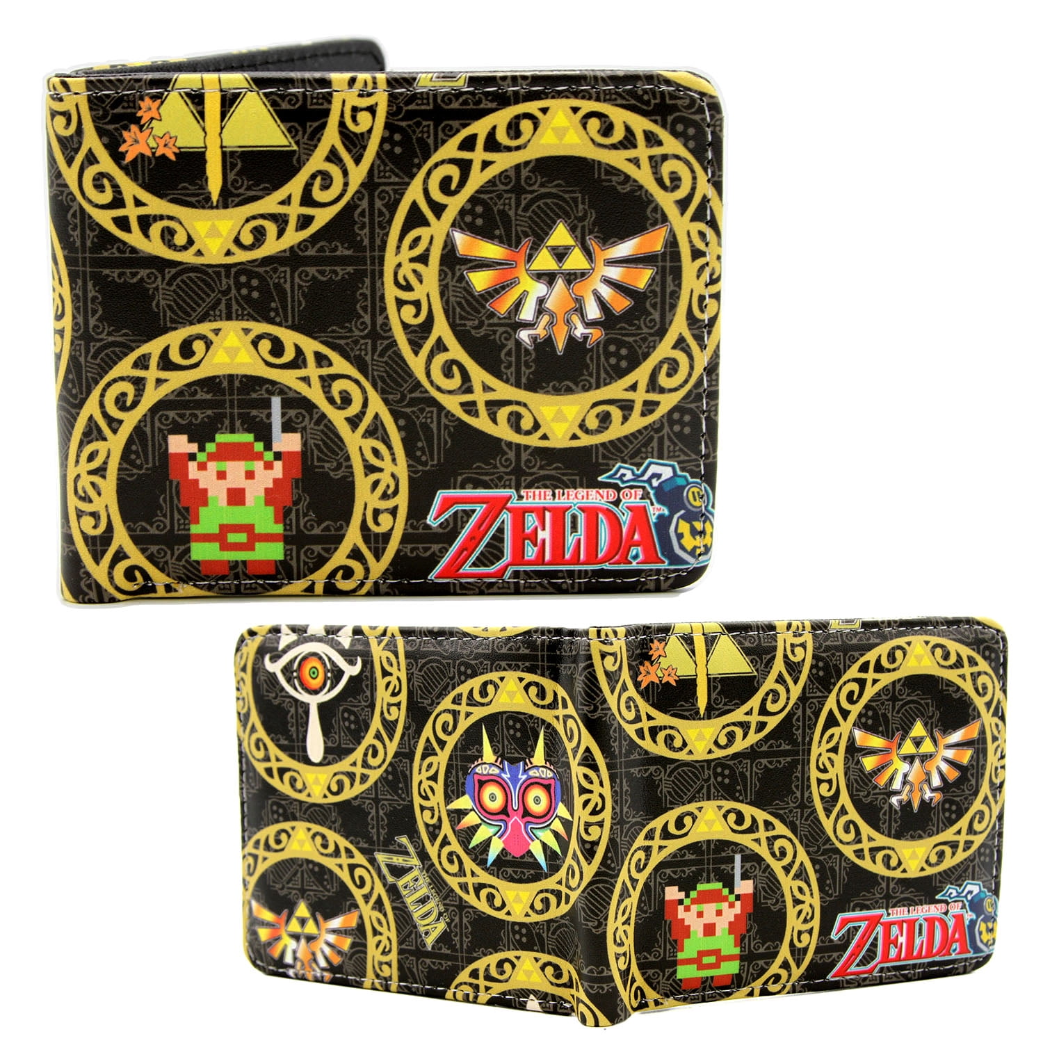 Symbol Seals - The Legend of Zelda 4x5" Bi-Fold Wallet - Walmart.com