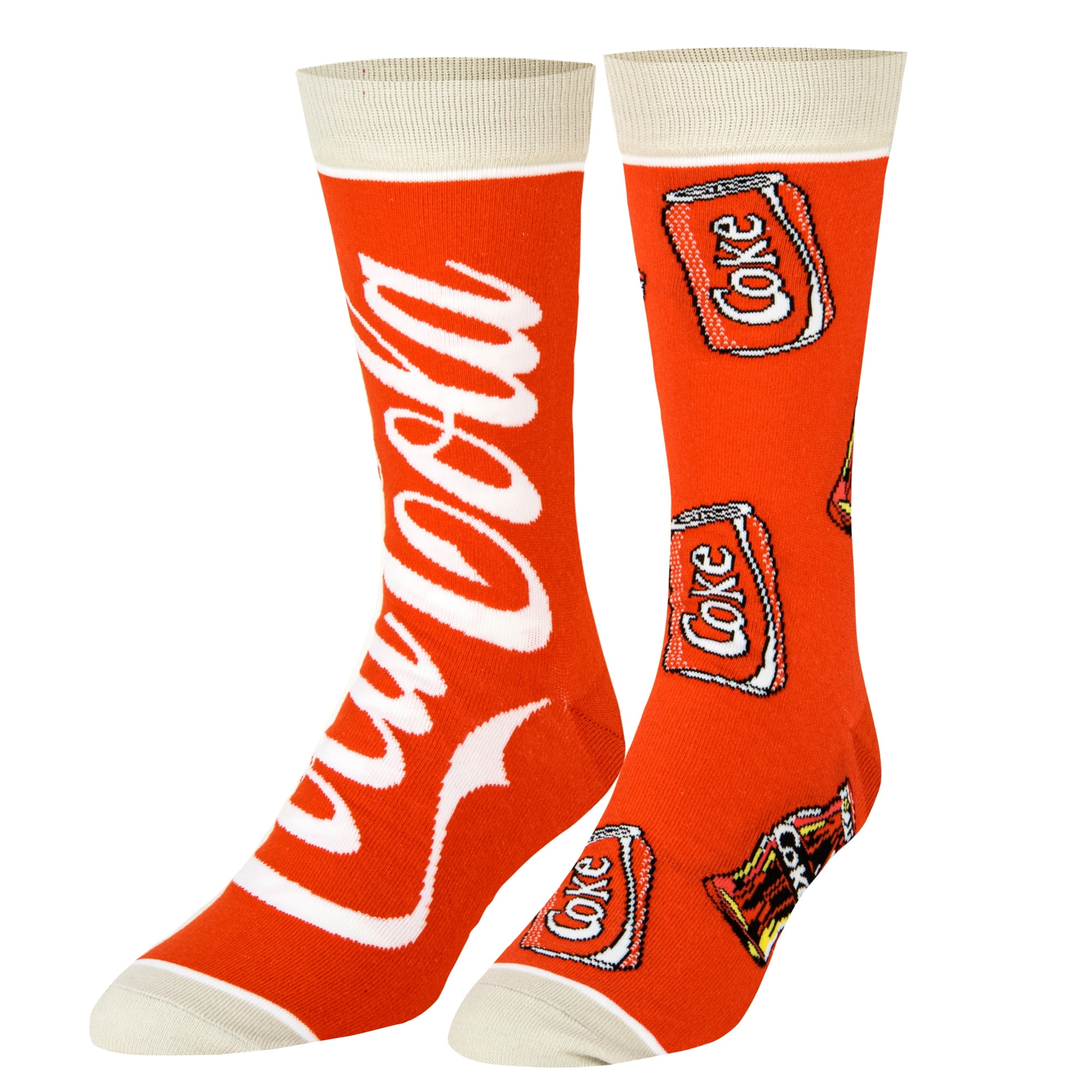 Odd Sox, Official Coca-Cola Merchandise, Retro Coke Socks for Men ...