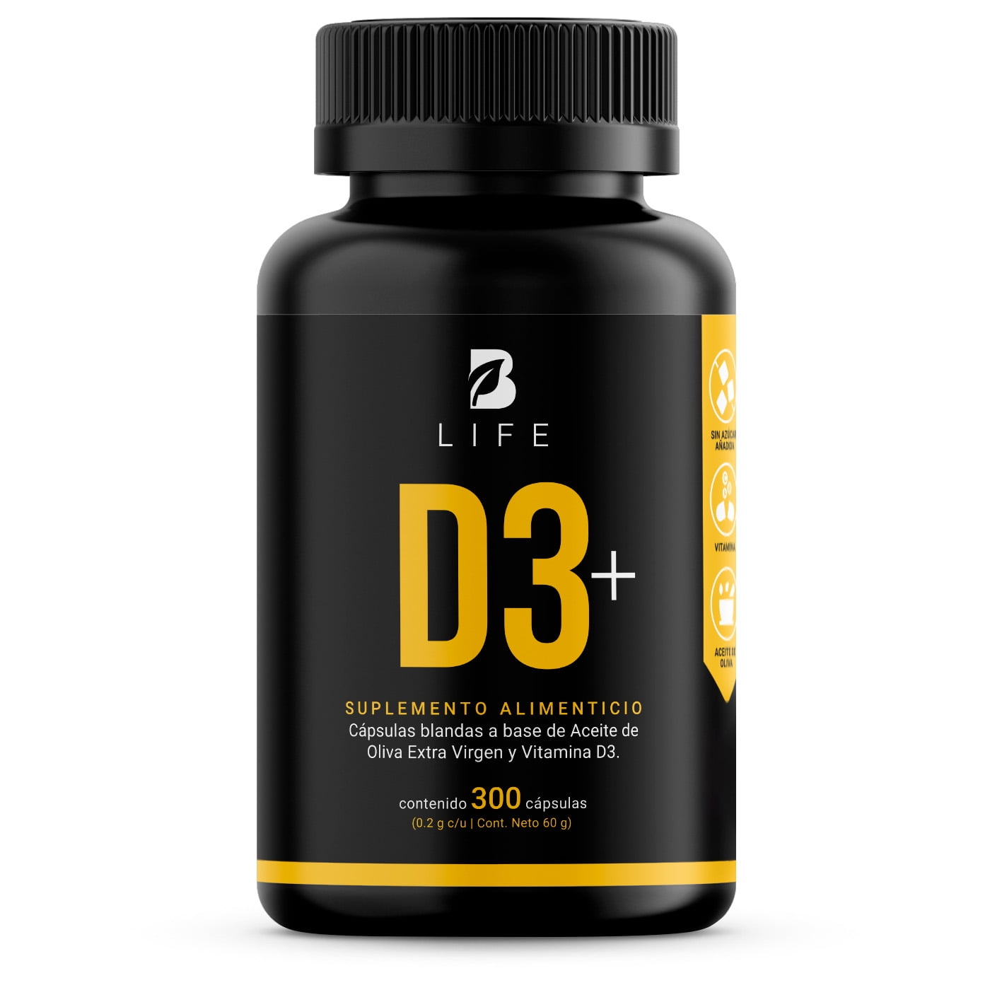 Vitamina D3 5000 Ui 300 Cápsulas B Life BLIFE Vitaminas Blife | Walmart ...