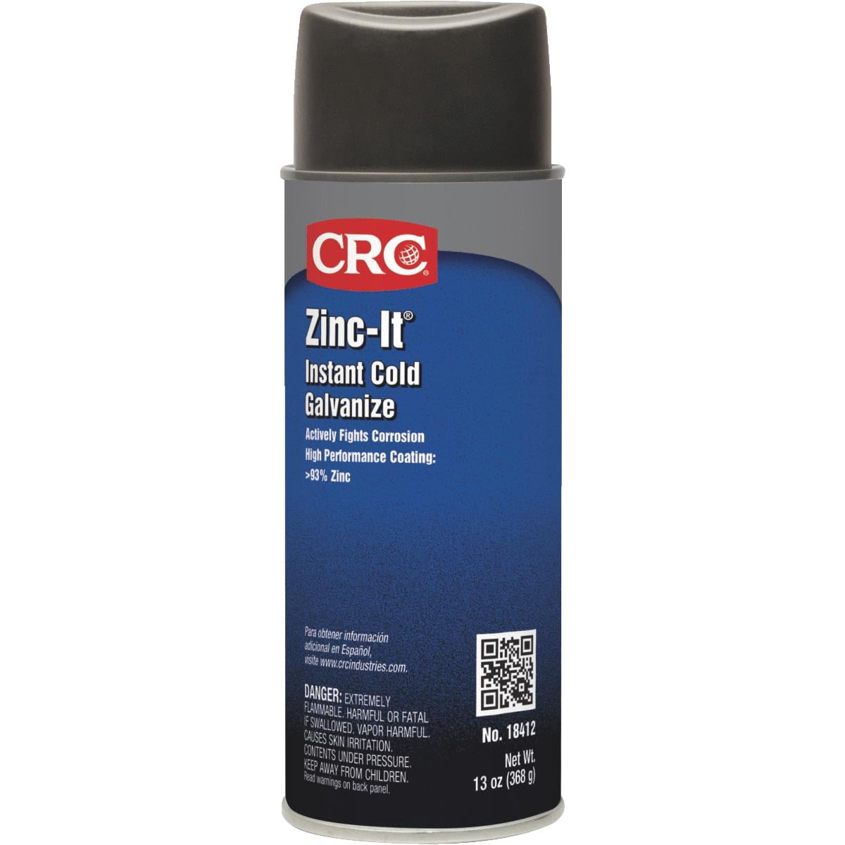CRC Zinc-It 13 Oz. Gray Galvanized Coating 18412 - Walmart.com ...