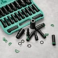 Uxcell 3pcs 6 Point Deep Impact Socket 1/2" Drive 32mm Metric Standard ...