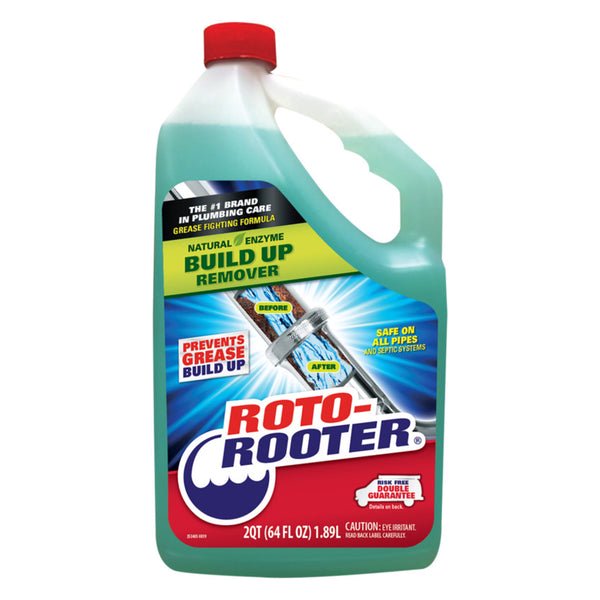1PC-Roto-Rooter 351271 Grease Build-Up Remover, Liquid, 64 Oz - Walmart.com