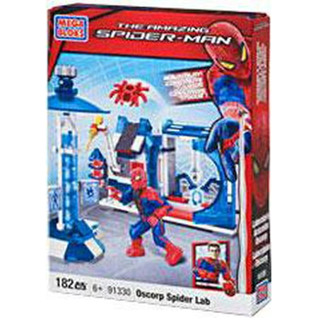 Amazing Spider-Man Oscorp Spider Lab Set Mega Bloks 91330 - Walmart.com