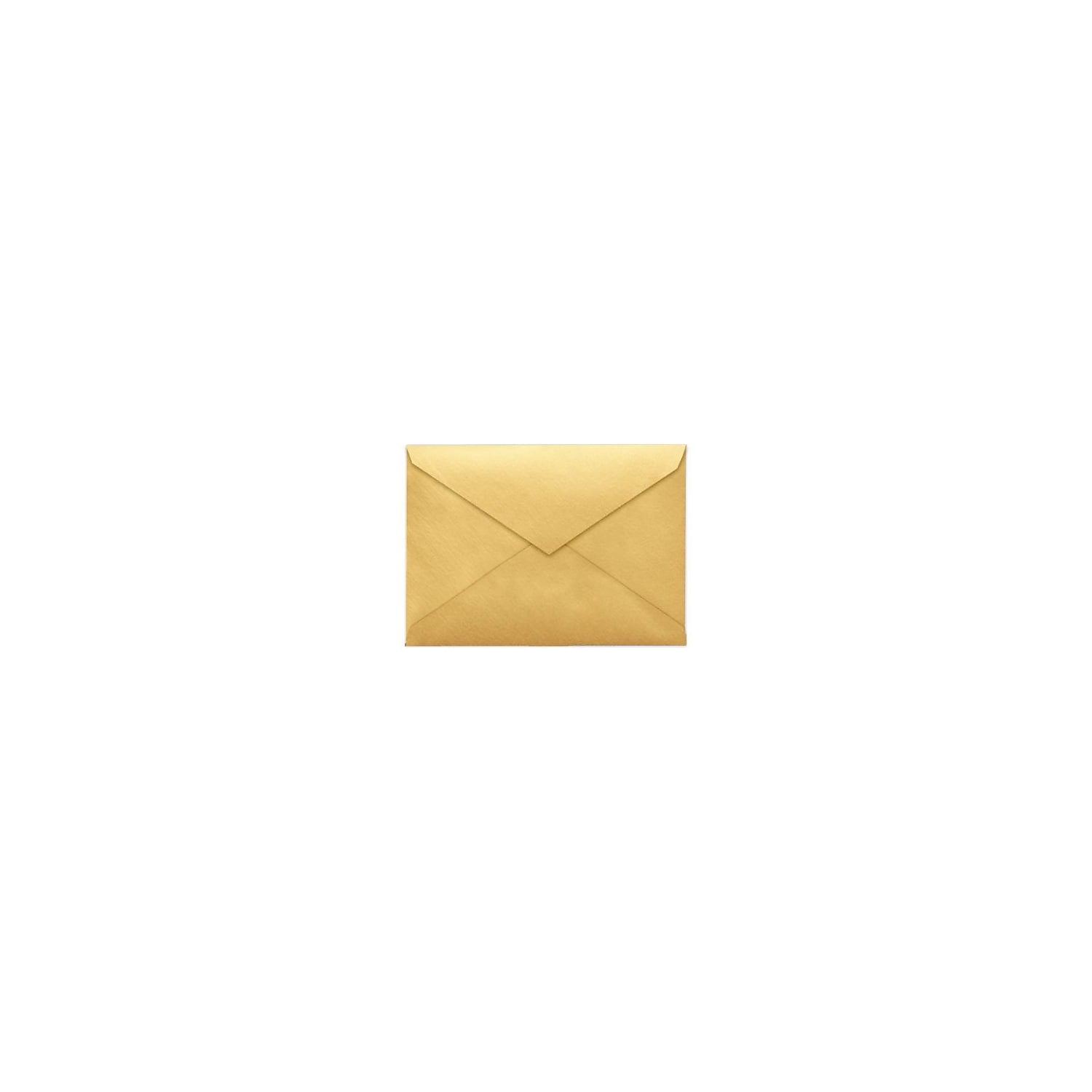 5 1 2 BAR Envelopes 4 3 8 X 5 3 4 Gold Metallic 1000 Qty