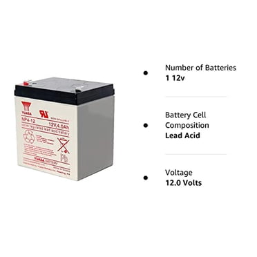 CSB GP1272F2 Versatile 12V/7.2Ah Sealed Lead Acid Battery for Efficient ...