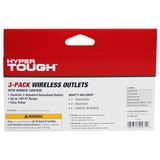 Hyper Tough Indoor Wireless Remote Control 3 Pack, 1-Outlet, 100 Feet ...