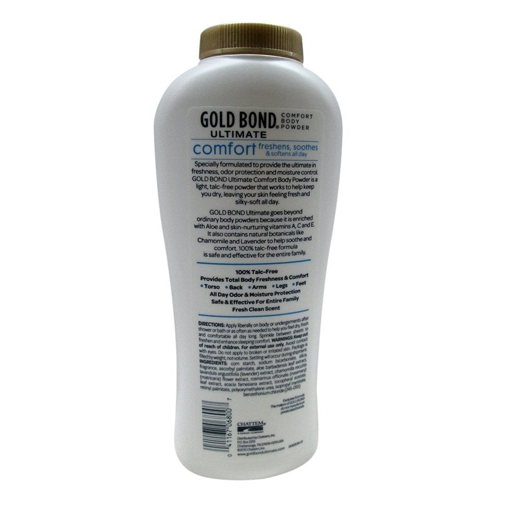 Gold Bond Ultimate Comfort Body Powder - 10 oz - 2 pk - Walmart.com ...