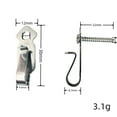 Cross-Border In-Stock Stainless Steel Hooks, Multi-Use For Clothes Bags ...