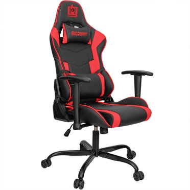 HHGears SM115 Gaming Chair Black and Green - Walmart.com