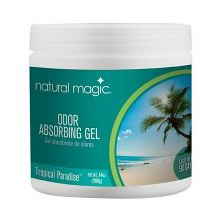 Natural Magic 4122D Tropical Paradise Scent Odor Absorbing Gel ...