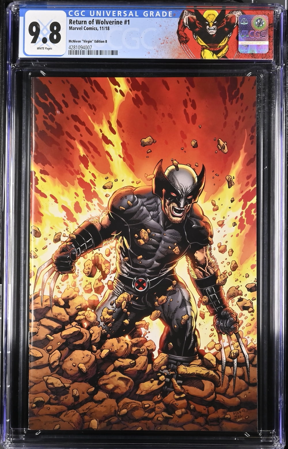 Return of Wolverine #1 - CGC 9.8 Comic Book - Walmart.com
