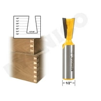 Yonico T-Slot & T-Track Slotting Router Bit - 1/2" Shank - 14189 ...