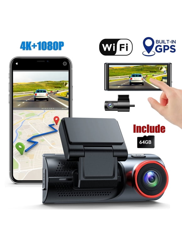 Dual Dash Cams in Dash Cam Features - Walmart.com