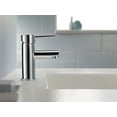 Delta 559Lf-GPM-Pp Modern 1 GPM Single Hole Bathroom Faucet - Black ...