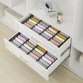 3 Pack Sock Underwear Drawer Organizer Dividers, Non-Woven Fabric ...