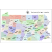 Rensselaer County Map